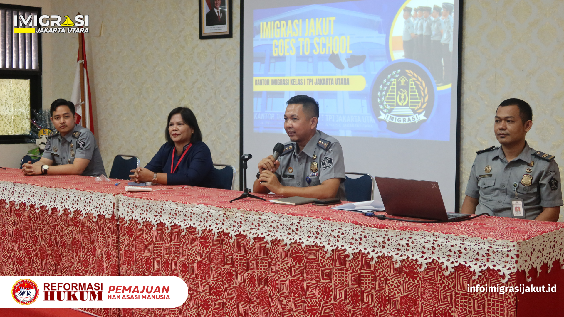 IMIJAKUT GOES TO SCHOOL, Penyebaran Informasi Keimigrasian untuk ...